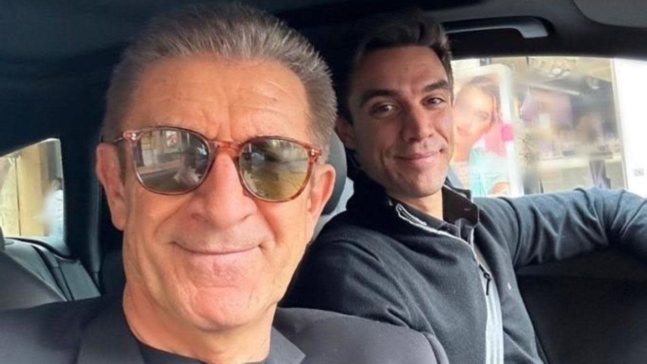 Ezio Greggio, la foto social con il figlio Gabriele | Mediaset Infinity