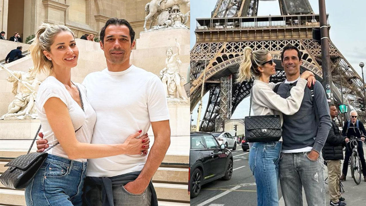 Bernardo Corradi, il romantico compleanno a Parigi con Elena Santarelli ...
