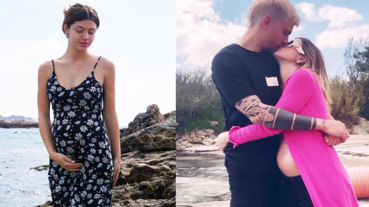 Natalia Paragoni incinta mostra il pancione: la foto con Zelletta ...