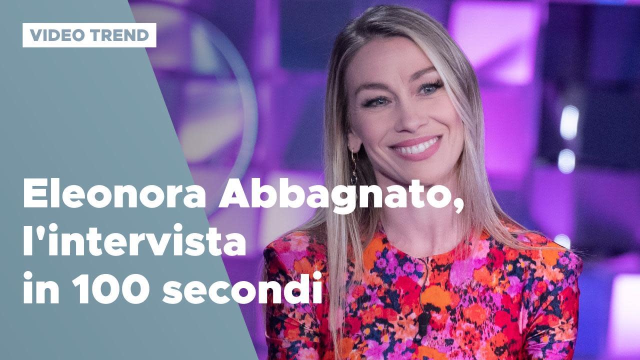 Eleonora Abbagnato, l'intervista in 100 secondi | Mediaset Infinity