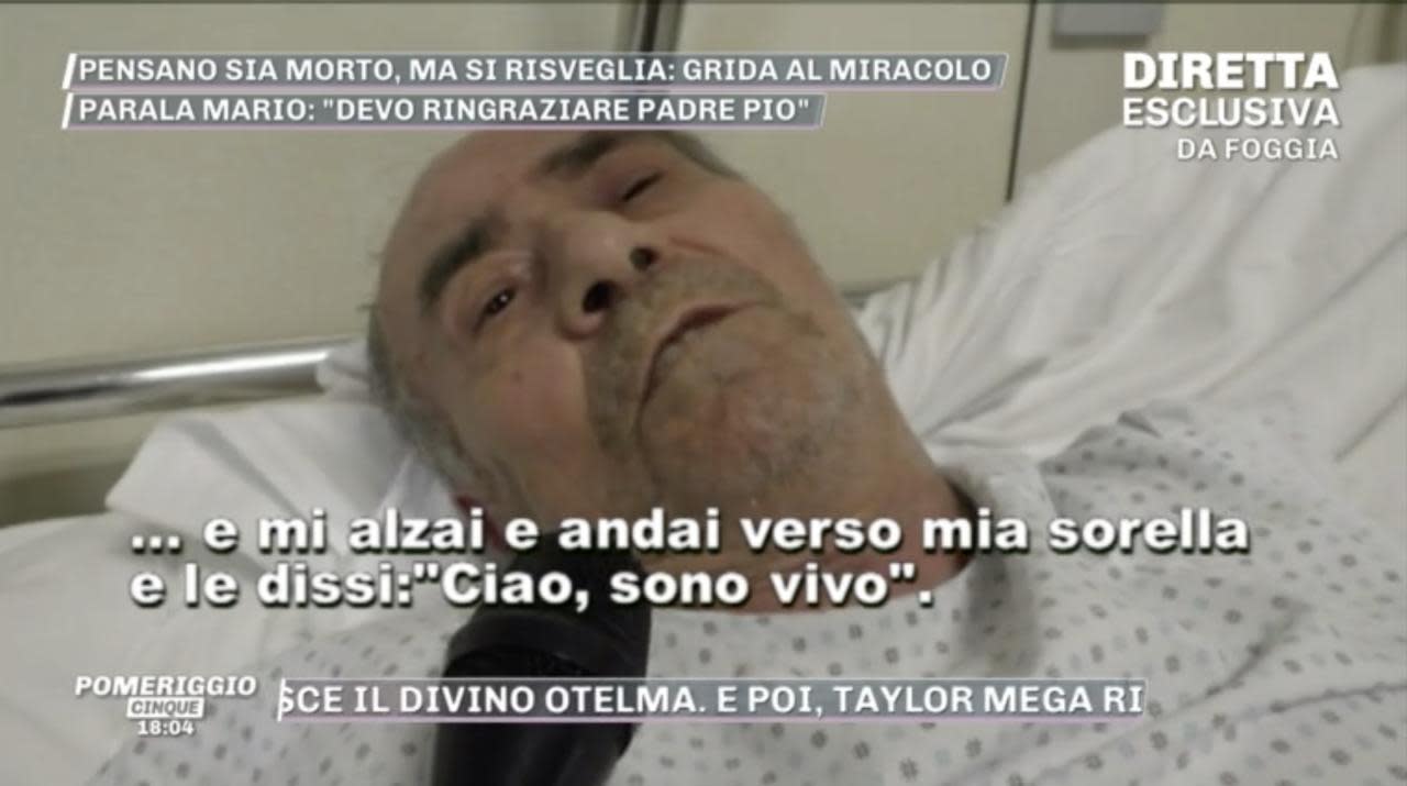 Pensano sia morto, si risveglia: "Sono vivo" | Mediaset Infinity