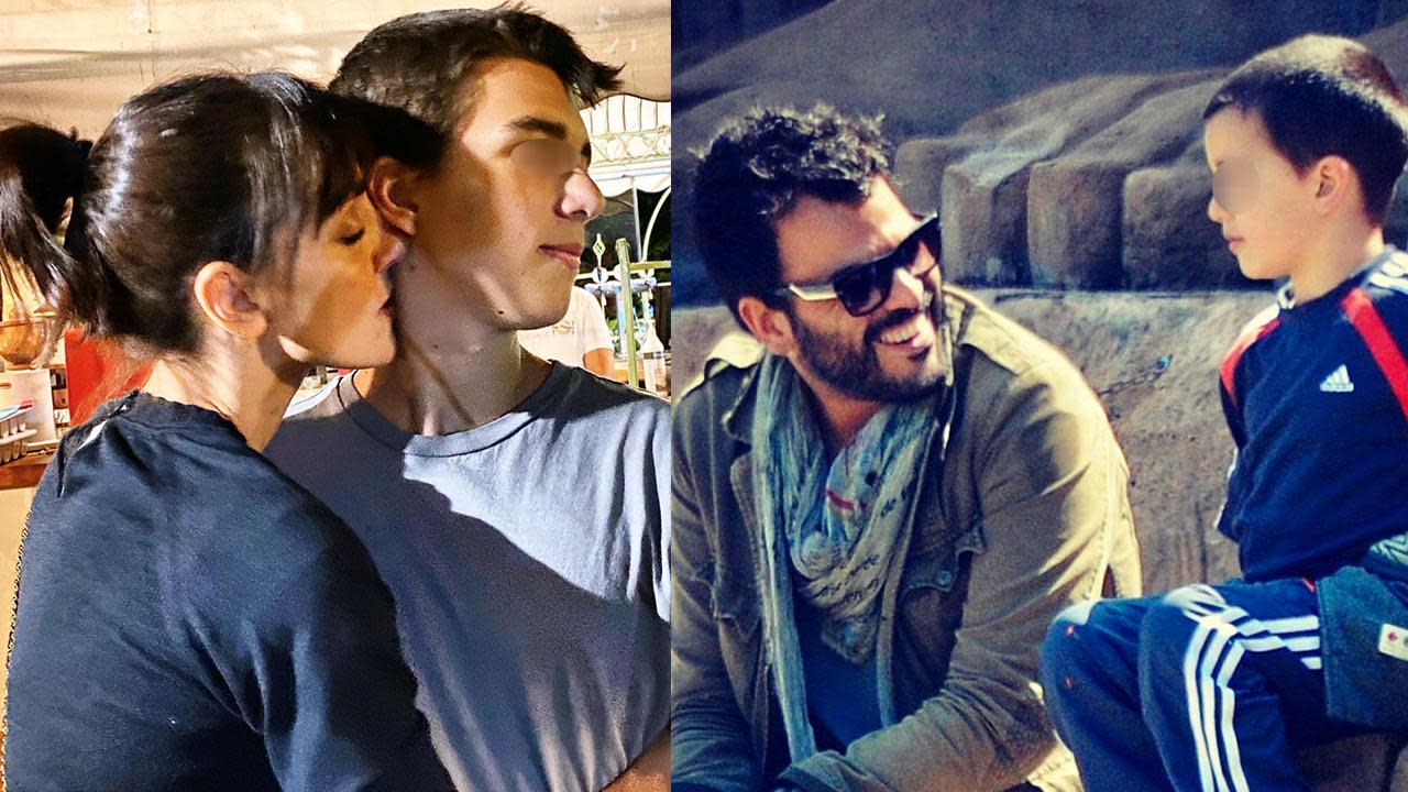 Ambra Angiolini e Francesco Renga, il figlio Leonardo compie 17 anni ...