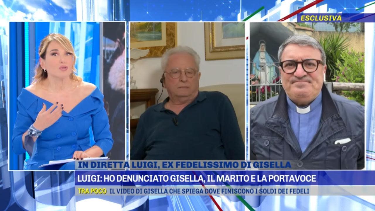 Barbara d'Urso interrompe il collegamento con l'ex fedele di Gisella ...