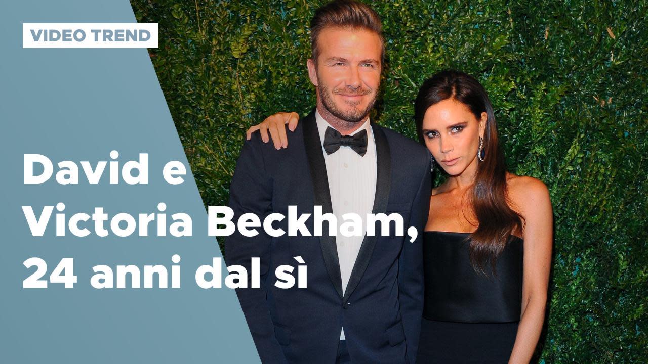 Victoria e David Beckham, 24 anni di matrimonio | Mediaset Infinity