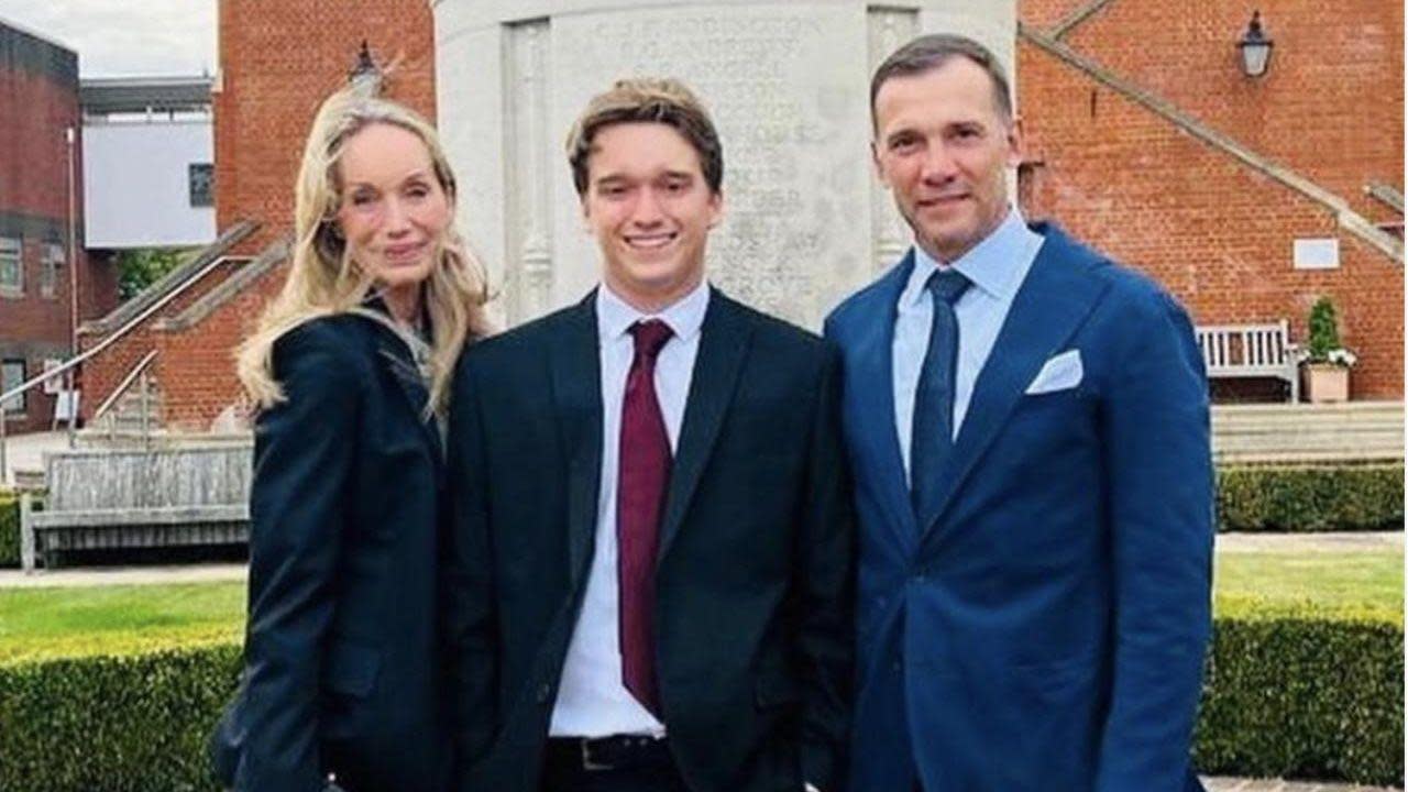 Andriy Shevchenko, il figlio Jordan si è diplomato: andrà a Yale ...