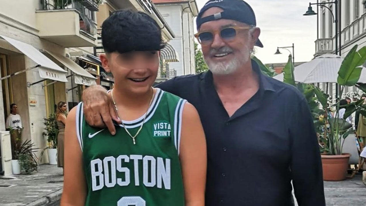 Flavio Briatore, la foto con il figlio Nathan Falco | Mediaset Infinity