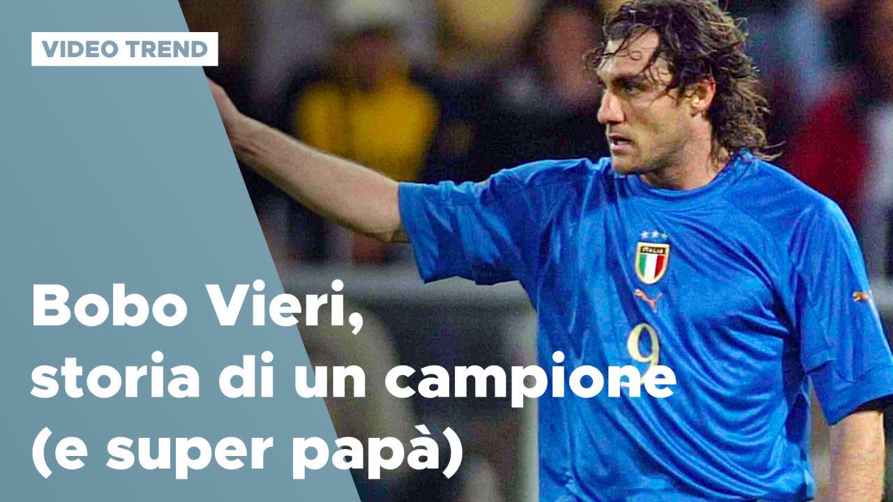 Bobo Vieri compie 50 anni, storia di un campione (e super papà ...