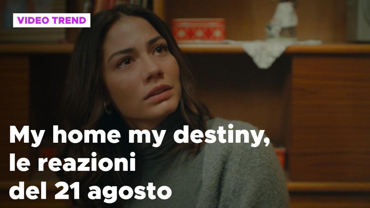 My home my destiny, il riassunto e le reazioni del 21 agosto | Mediaset Infinity