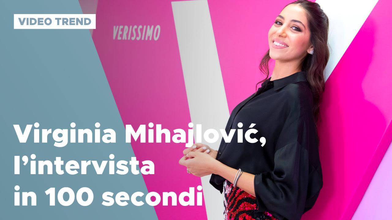 Virginia Mihajlović, l'intervista in 100 secondi | Mediaset Infinity
