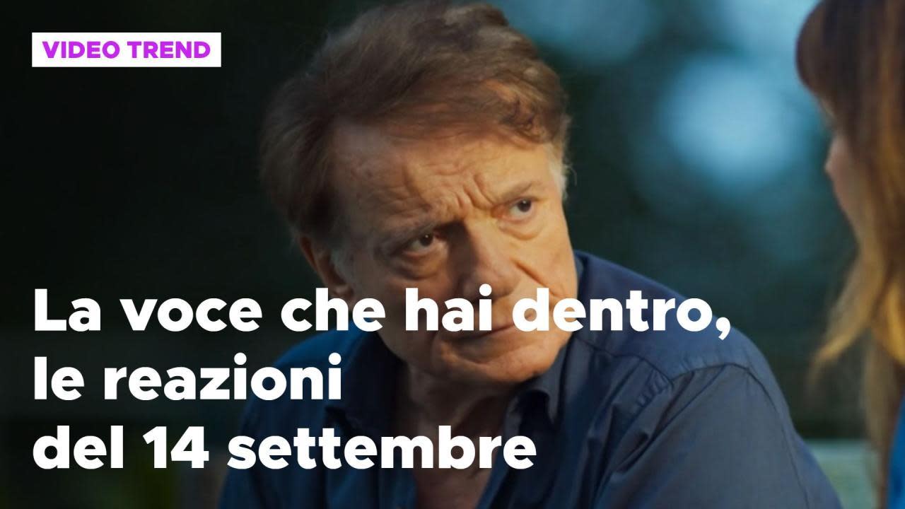 La voce che hai dentro, prima puntata: riassunto e reazioni | Mediaset ...