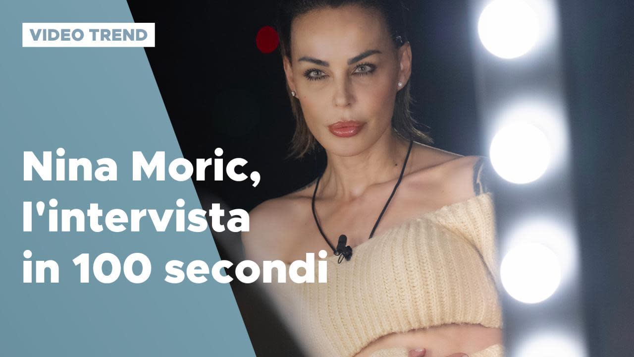 Nina Moric, l'intervista in 100 secondi | Mediaset Infinity