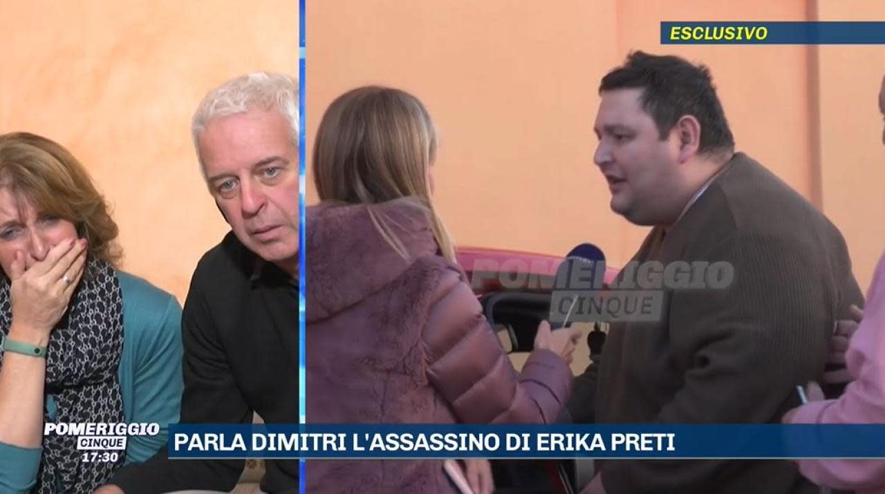 Omicidio Erika Preti, parla Dimitri Fricano ai domiciliari | Mediaset ...