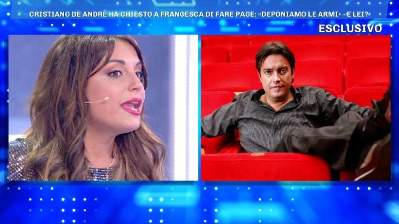 Francesca De André contro il padre Cristiano | Mediaset Infinity