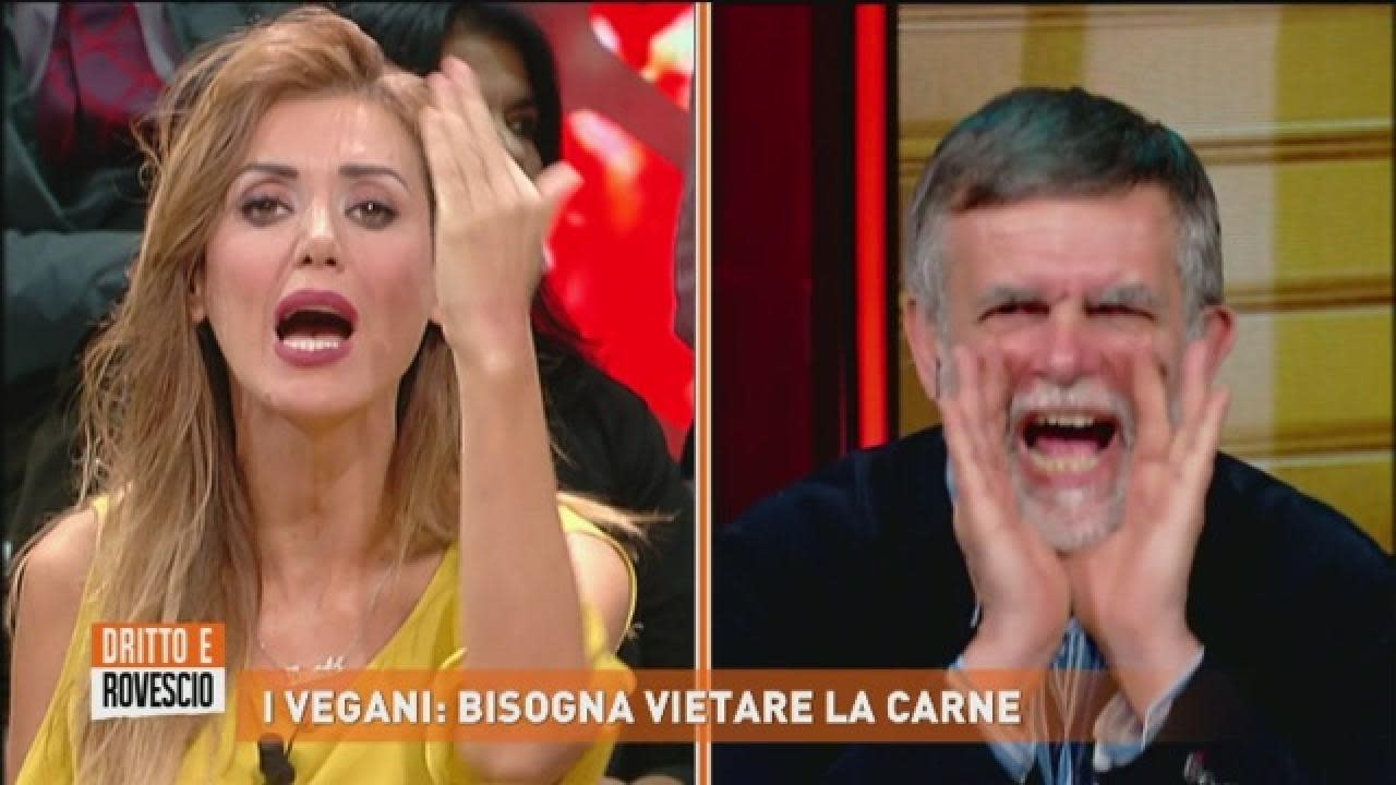 Jacopo Fo contro i vegani, lite in studio | Mediaset Infinity