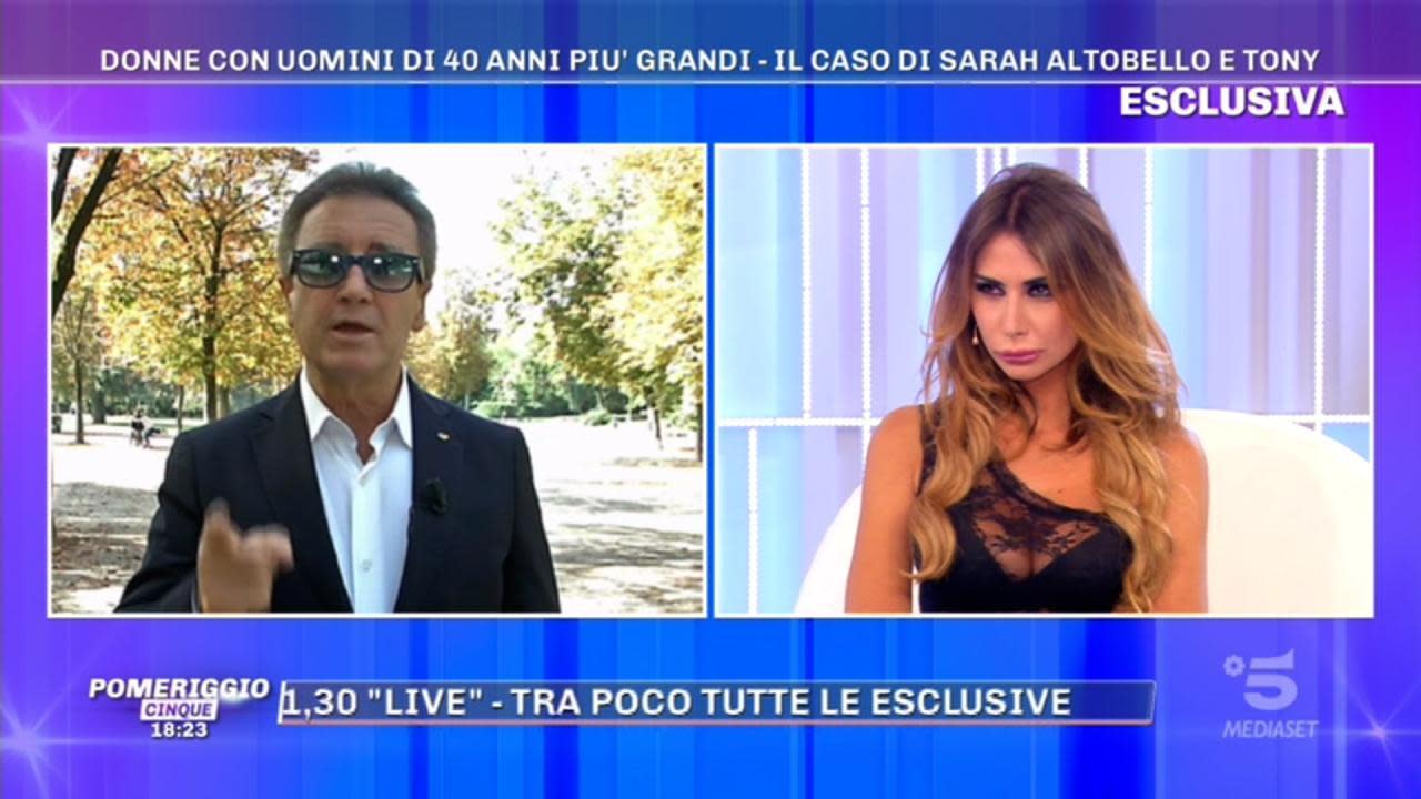 Sarah Altobello: "Ho dormito a casa di Tony Toscano, è solo il mio ...