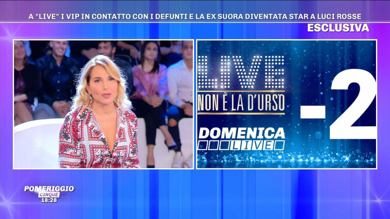 Manuel Frattini, la dedica di Barbara d'Urso | Mediaset Infinity