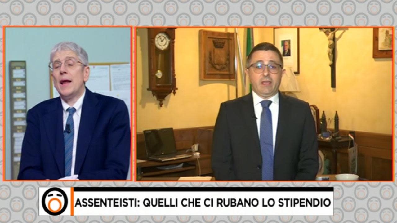 Assenteisti nel Catanese, Mario Giordano sbotta col sindaco | Mediaset Infinity