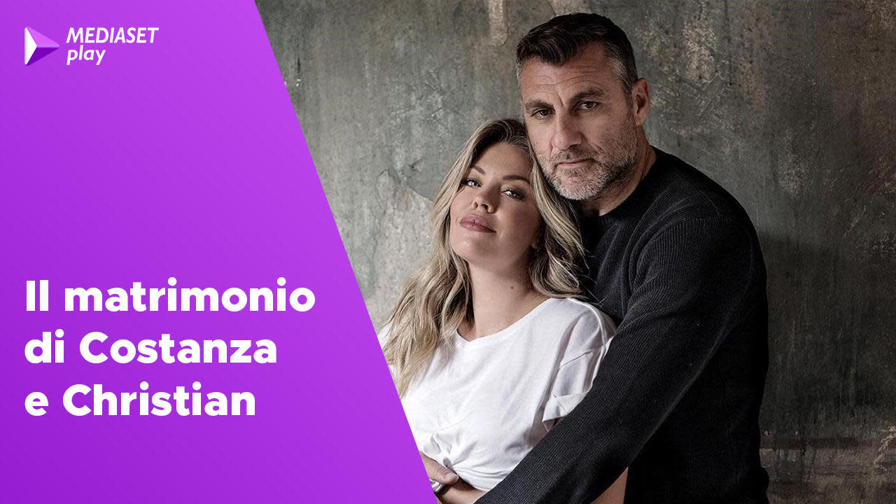 Mediaset Play: Costanza Caracciolo e Christian Vieri si sposano ...