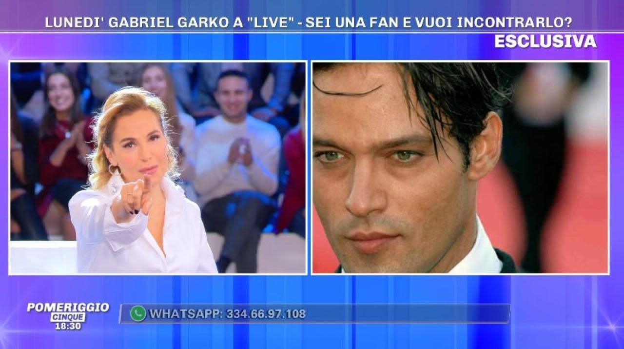 Pomeriggio Cinque: Gabriel Garko ospite a Live-Non è la d'Urso | Mediaset Infinity