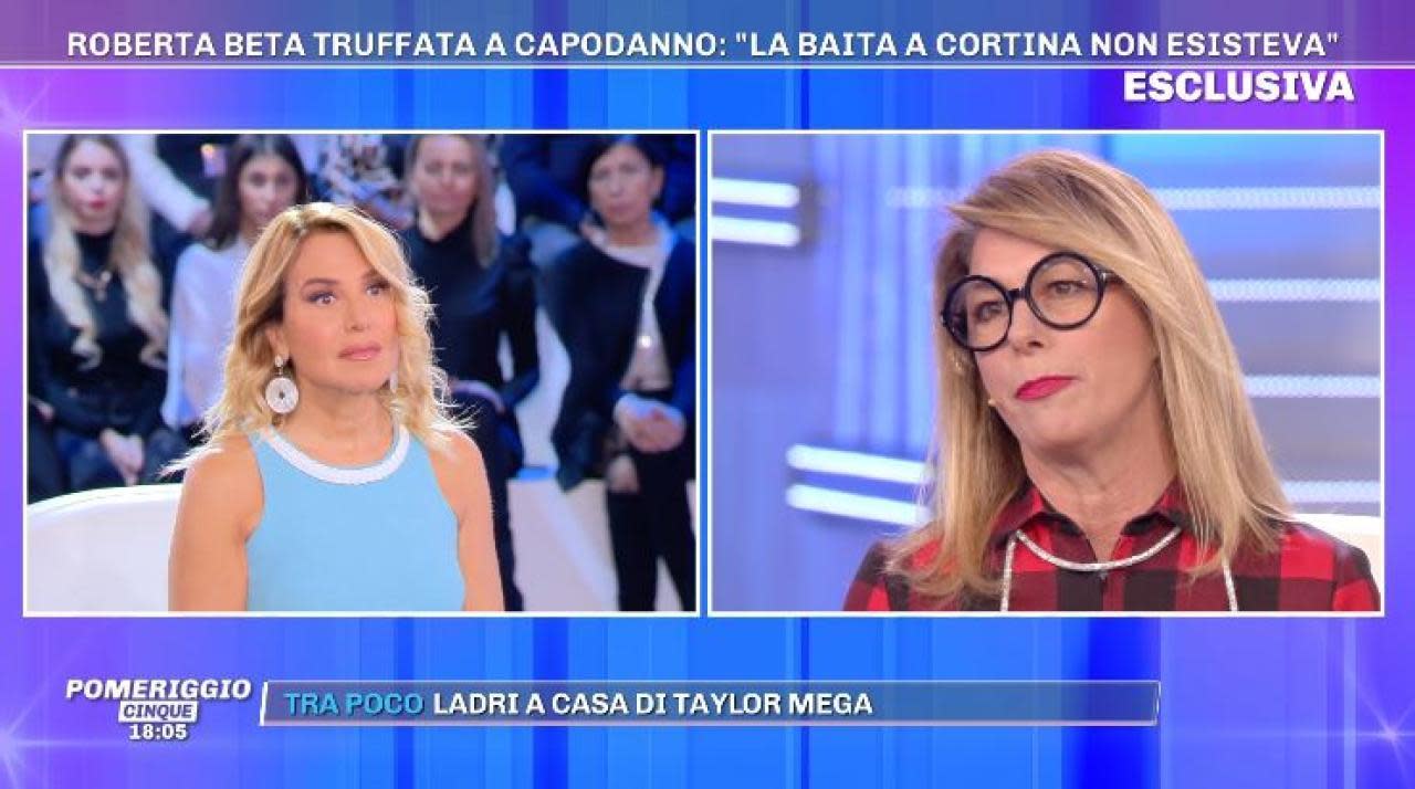 Roberta Beta: "Sono stata truffata a Cortina" | Mediaset Infinity