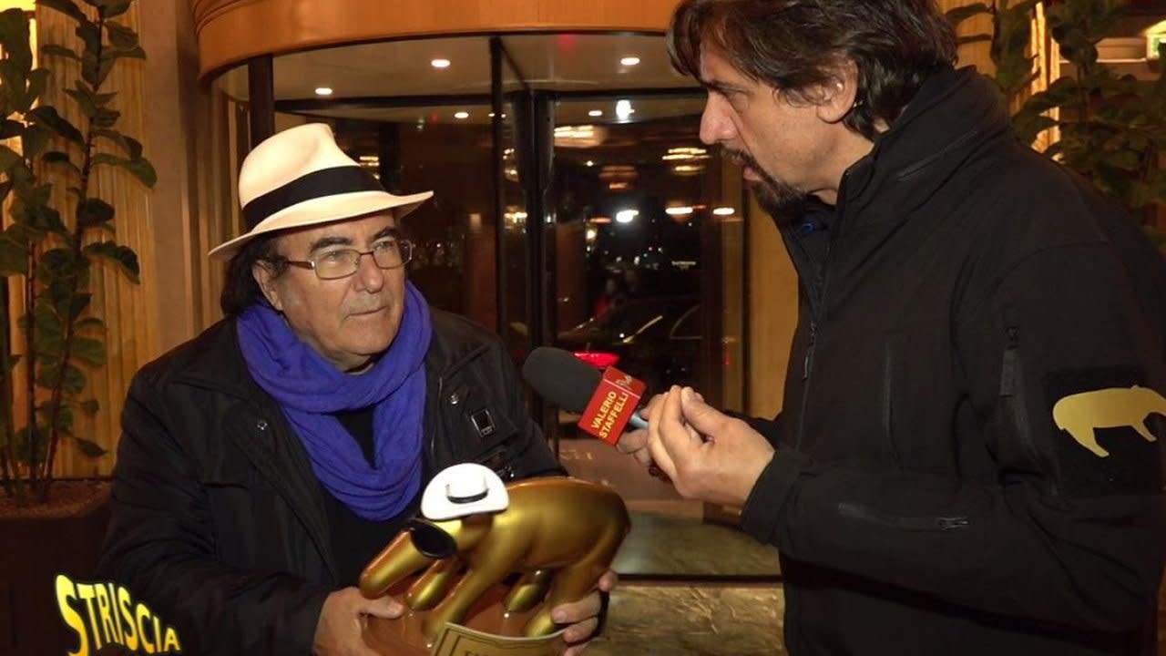 A Striscia la Notizia, Al Bano riceve il Tapiro d'oro | Mediaset Infinity